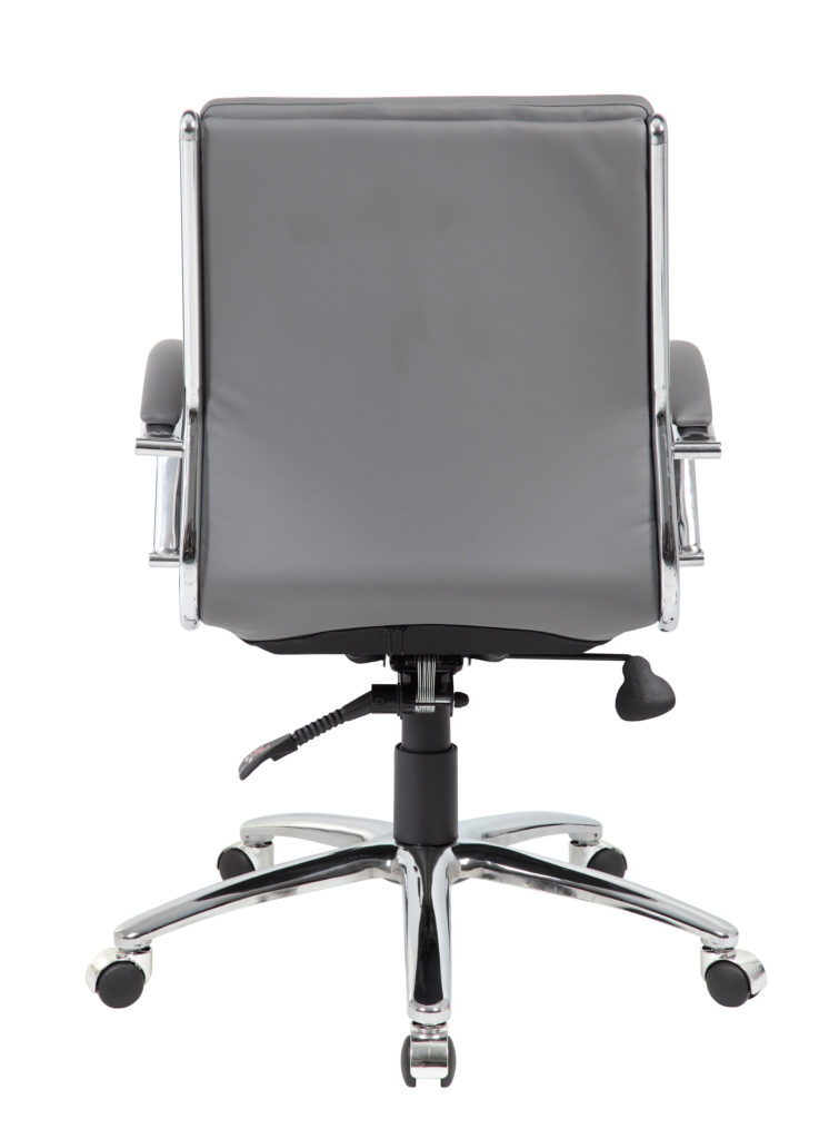 Boss Caressoftplus Vinyl Executive Mid-Back Chair – BossChair