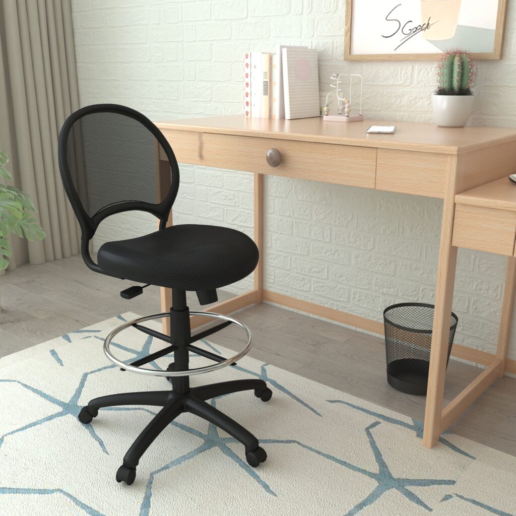 Boss Mesh Drafting Stool – BossChair