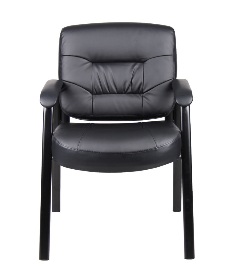 Boss Executive Mid Back LeatherPlus Guest Chair – BossChair