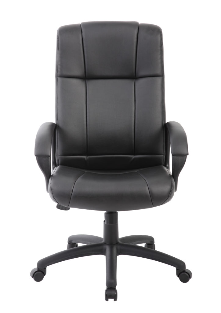 Boss Caressoftplus Vinyl Executive High Back Chair – BossChair