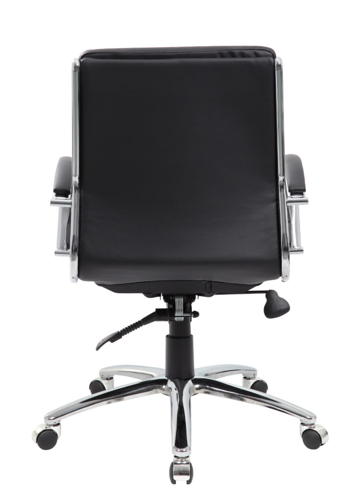 Boss Caressoftplus Vinyl Executive Mid-Back Chair – BossChair