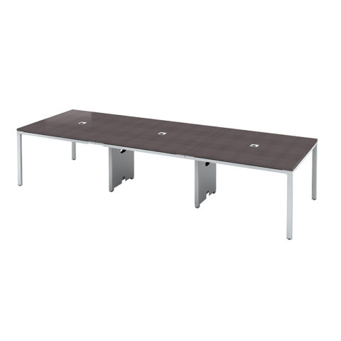 Boss Simple System 142 X 47 Meeting Table, Driftwood – BossChair