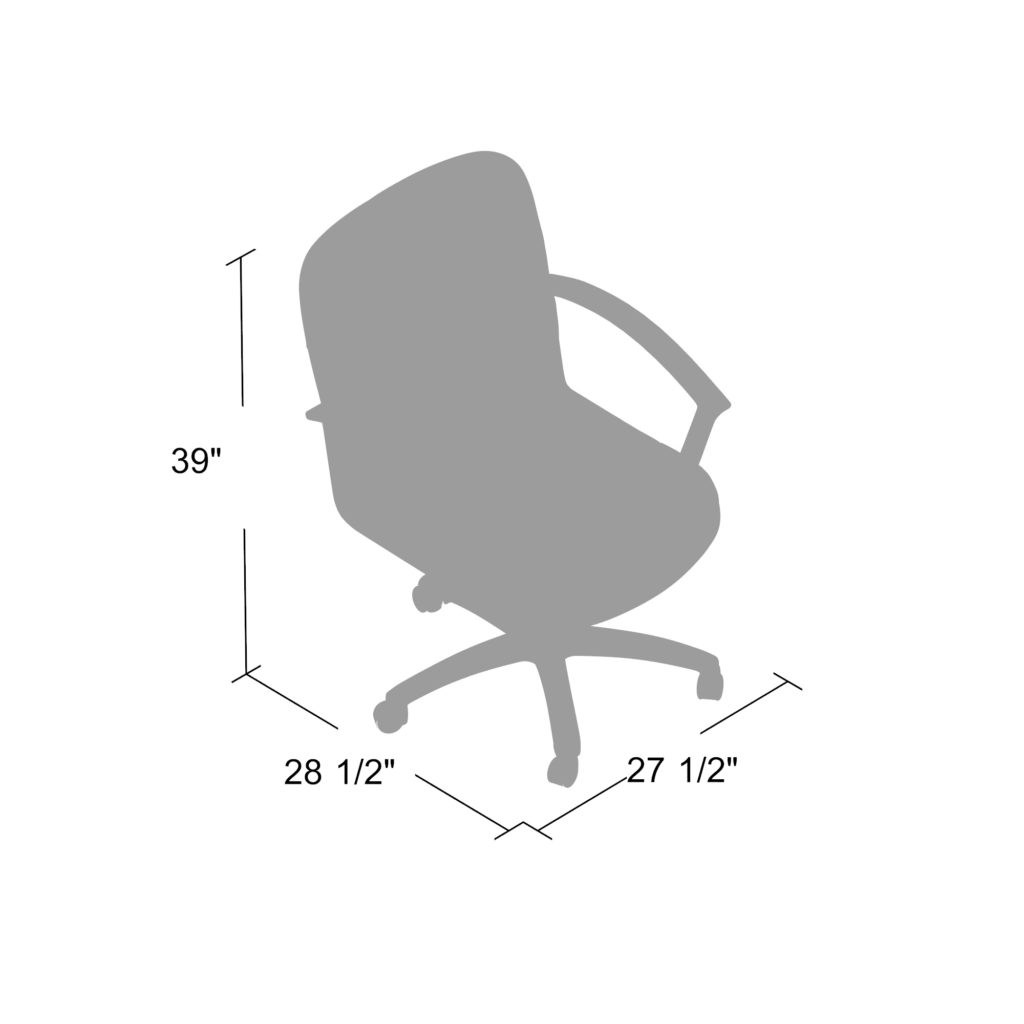 Boss Mid Back LeatherPlus Chair – BossChair
