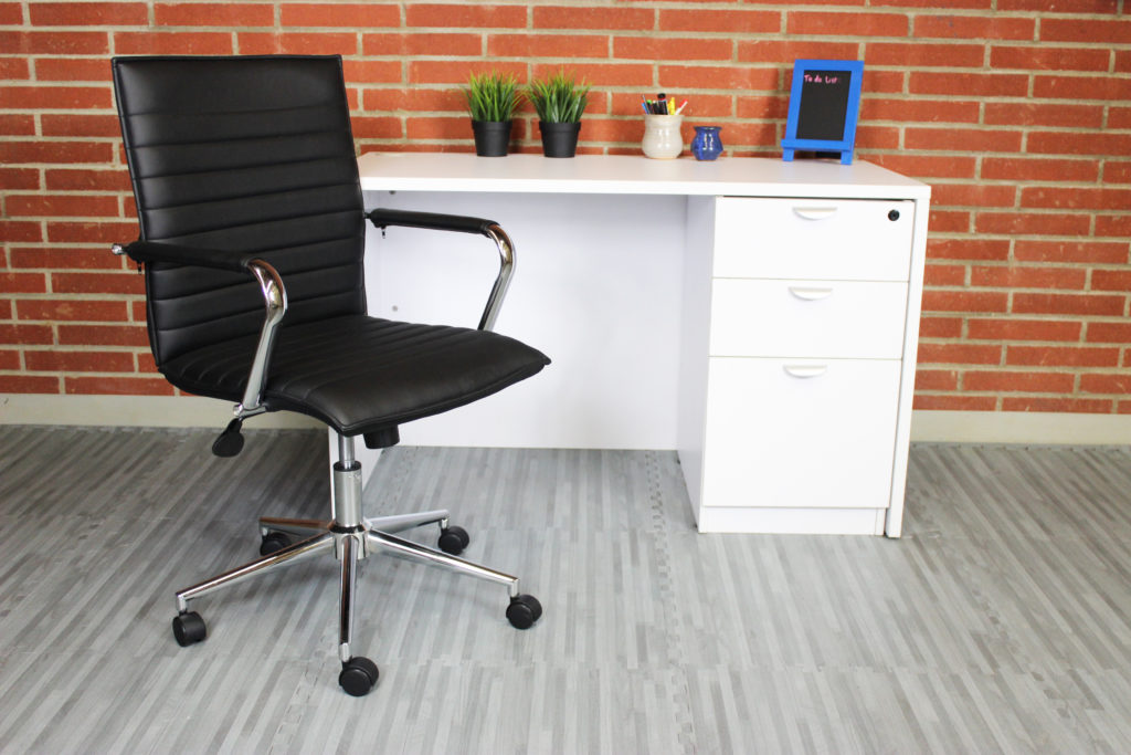 Boss Hospitality Task Chair with Fixed Chrome Arms – BossChair