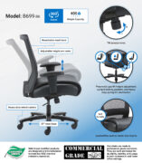 Boss Heavy Duty Mesh Task Chair – BossChair