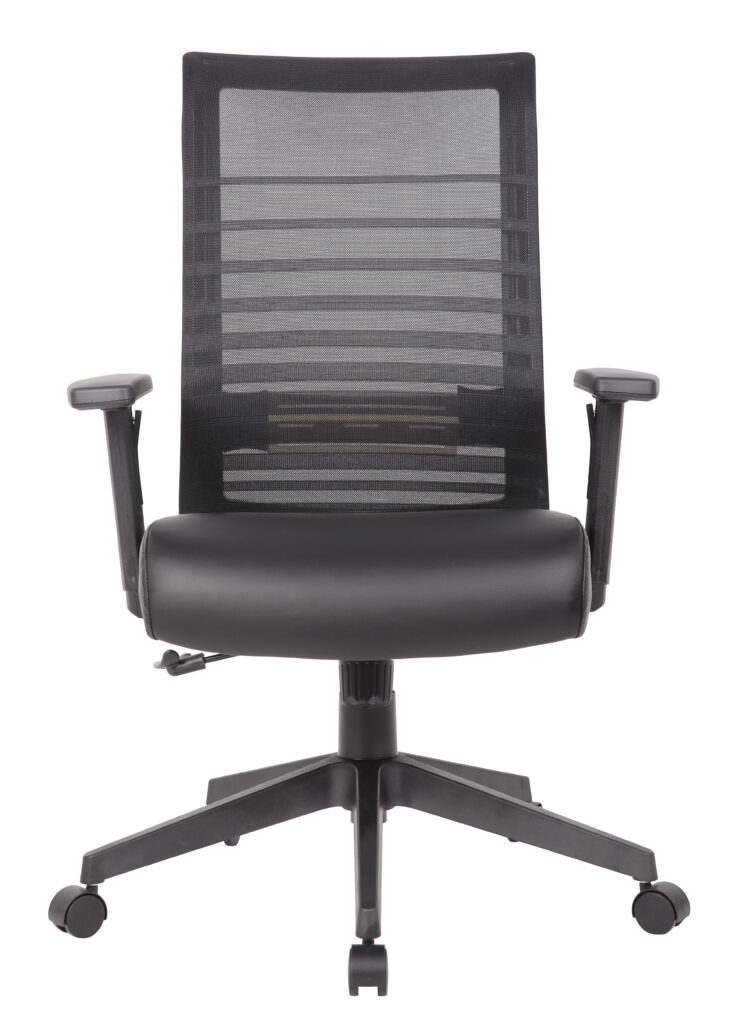 Boss Horizontal Mesh Back + Antimicrobial Seat Task Chair – BossChair