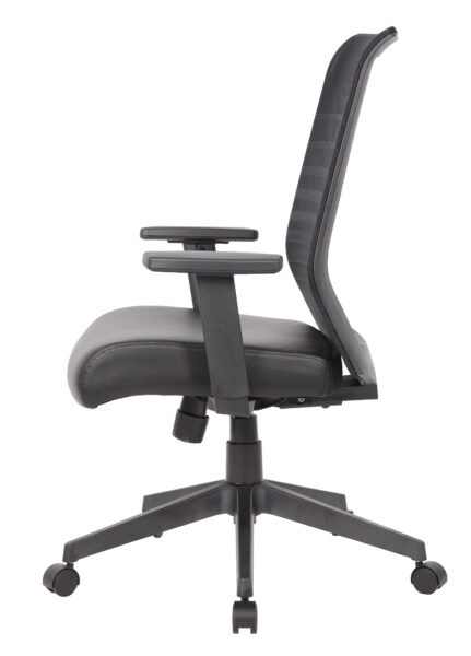 Boss Horizontal Mesh Back + Antimicrobial Seat Task Chair – BossChair