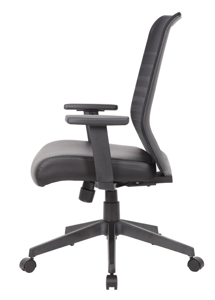 Boss Horizontal Mesh Back + Antimicrobial Seat Task Chair – BossChair